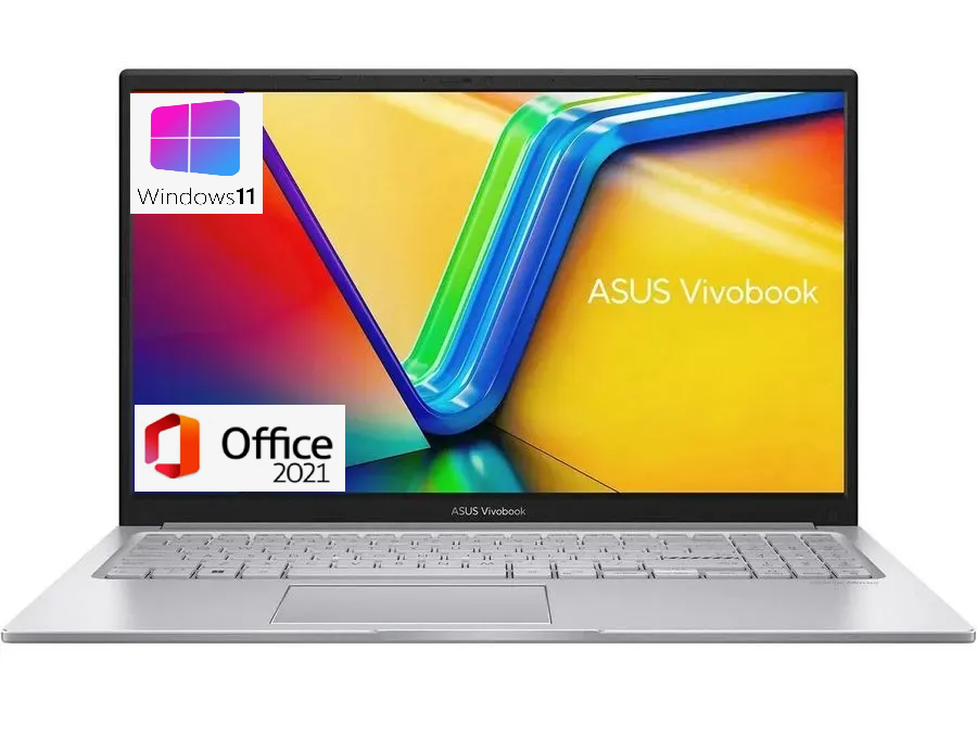 Ноутбук ASUS 15,6", IPS, FHD, i5 120U (10 ядер до 5 ггц) , ОЗУ 16 ГБ, SSD 512 ГБ, Win 11 PRO+Office, рус. клав.