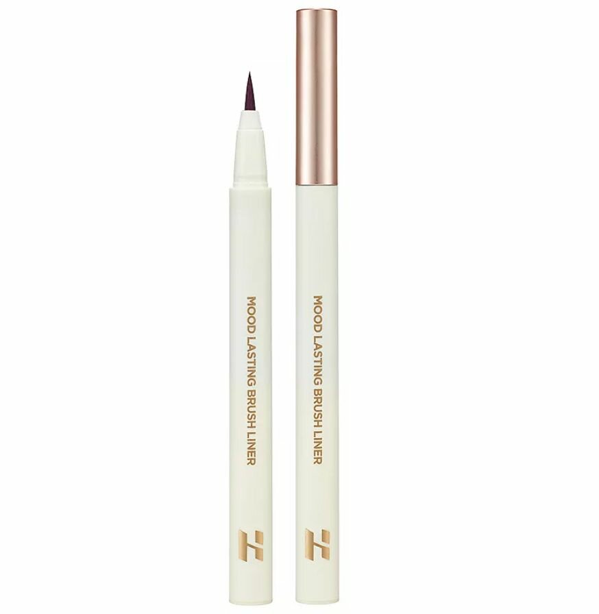 HOLIKA HOLIKA Подводка для глаз Mood Lasting Brush Liner, № 01, Haze taro, 0,5 г