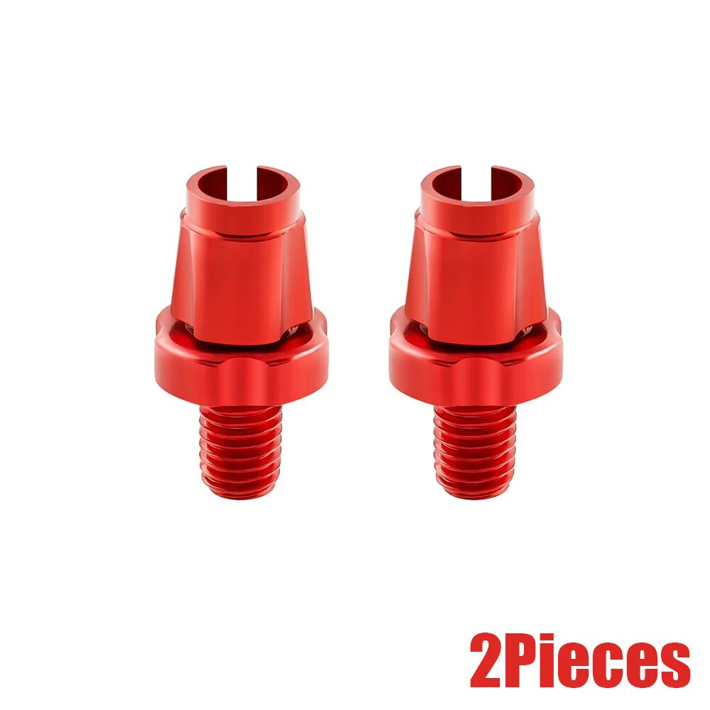 2 шт. Алюминиевые тормозные ручки для MTB Красный, Красный