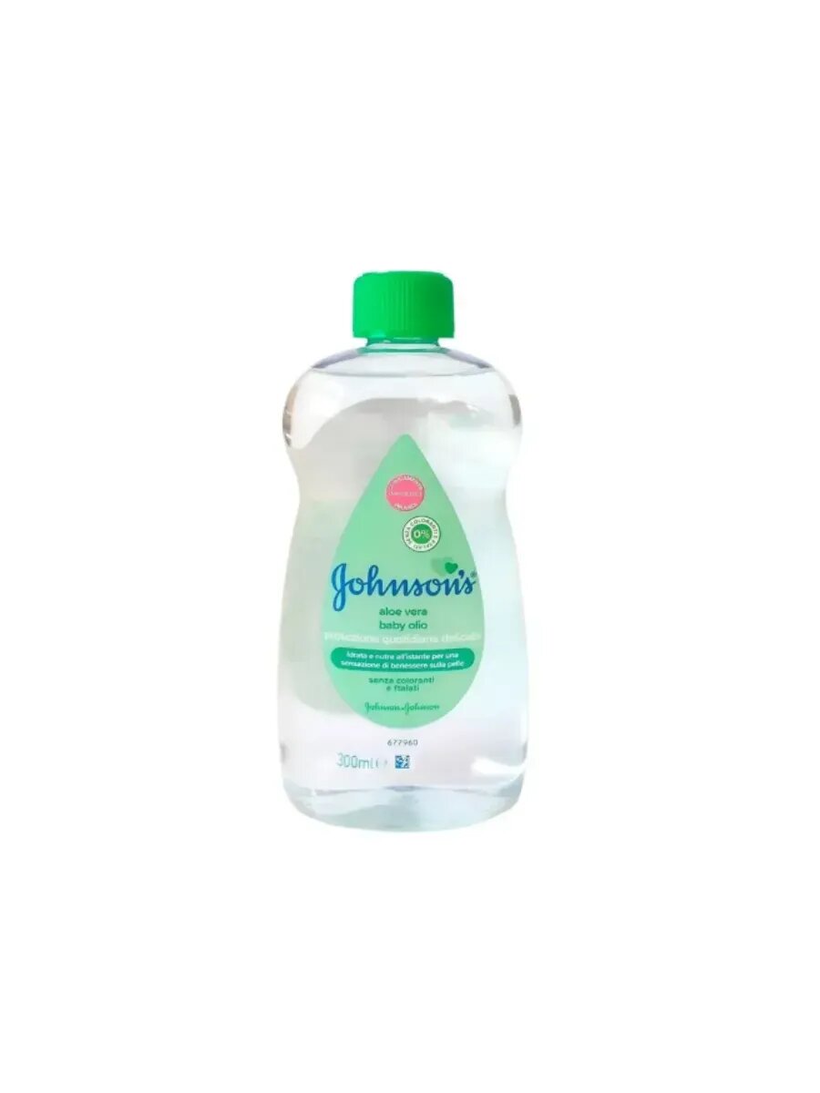 Масло для тела Johnson's Baby с алоэ детское 300 мл