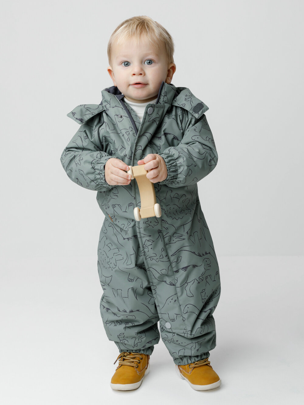 Комбинезон утеплённый мембранный детский с утеплителем, демисезон