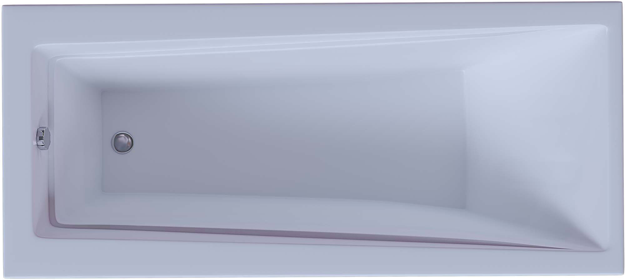 Акриловая ванна Aquatek Либра 170x70 L с экраном