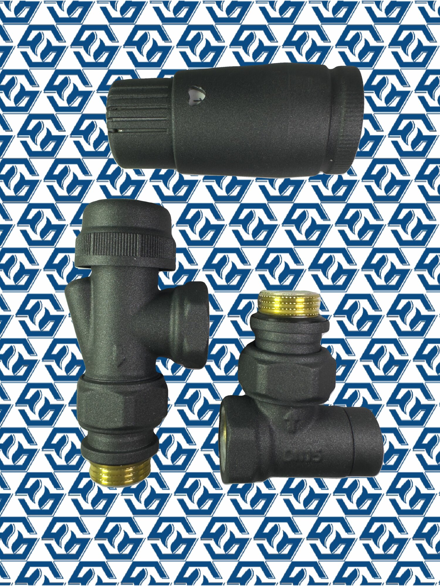 Монтажный комплект для радиатора rifar / Group HS / цвет Anthracite