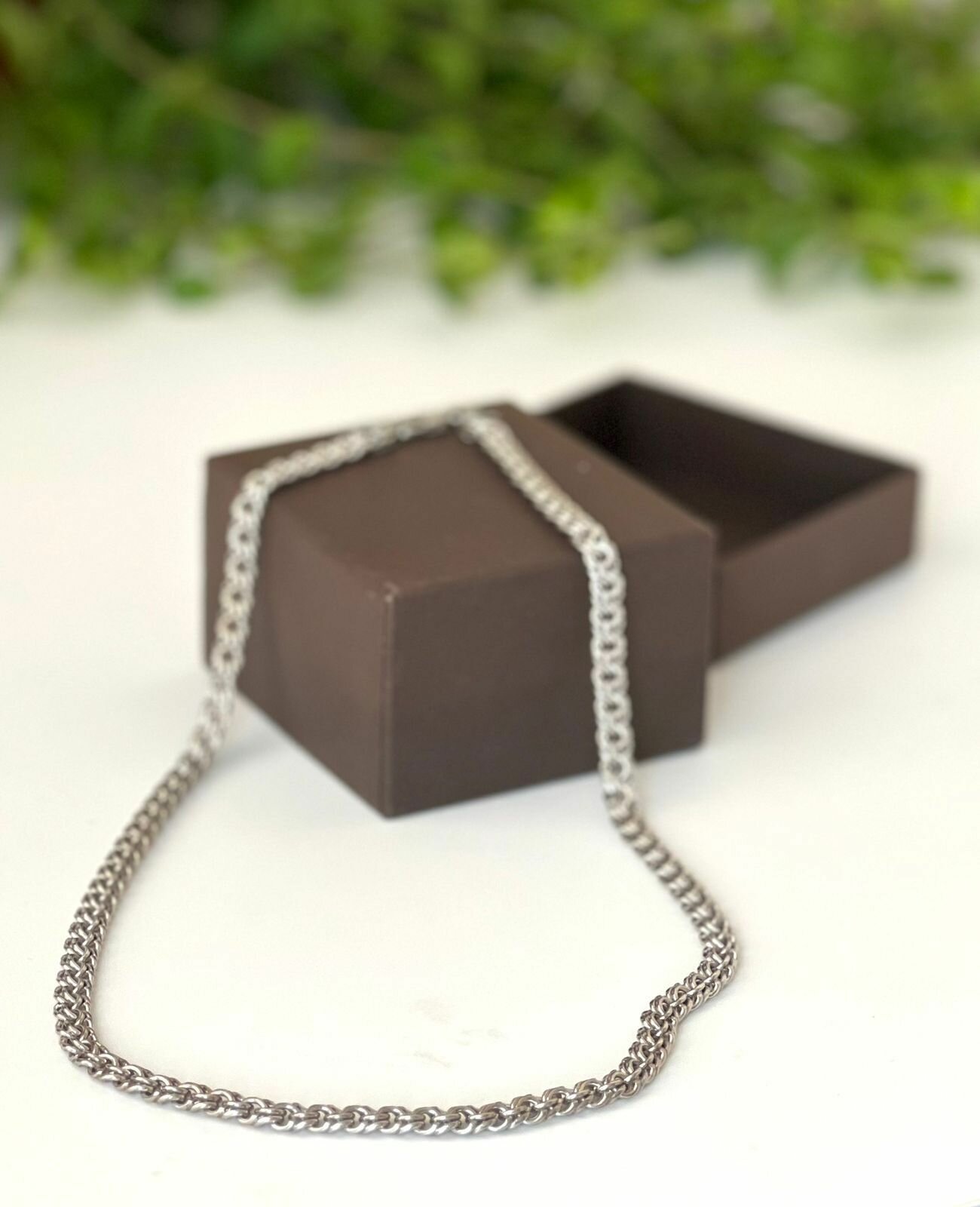 Цепь серебро, 925 проба