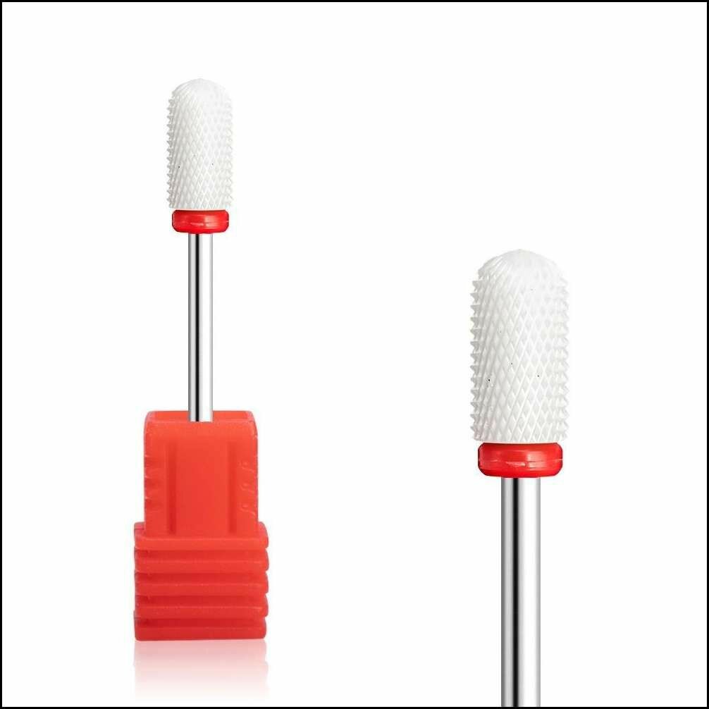 Набор фрез для маникюра и педикюра, керамический мелкий абразив, 1 шт11