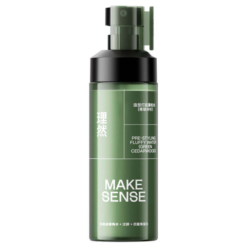 Базовый слой для стайлинга мужской MAKE ESSENCE Пышная вода Тон кедра 947094832