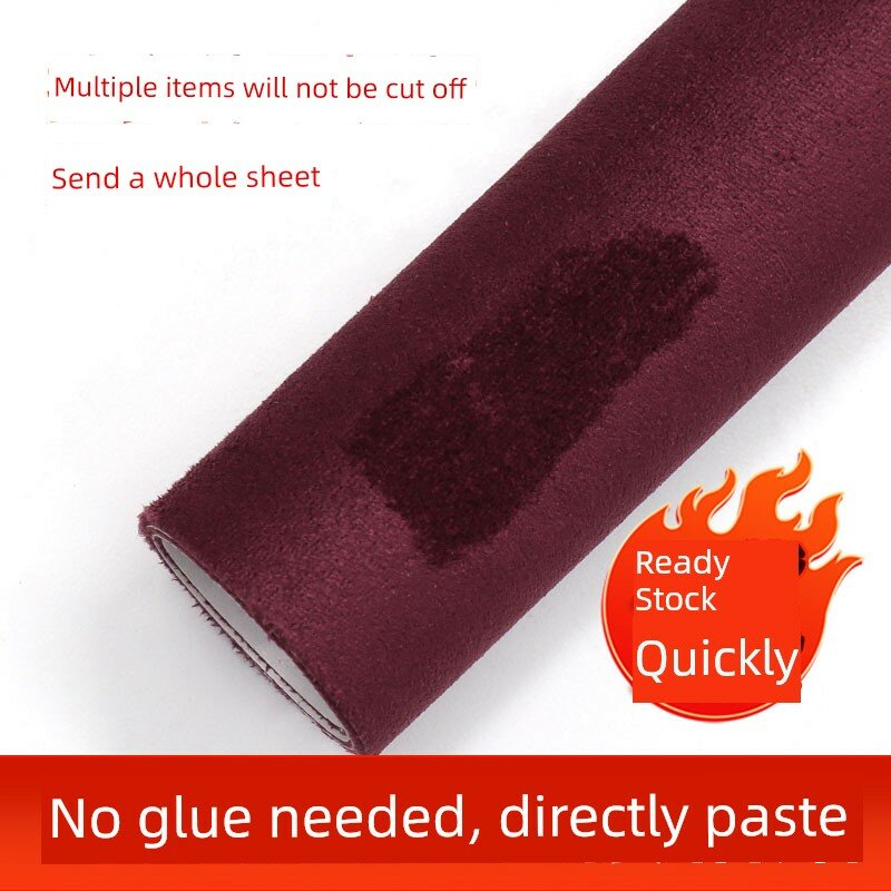 Самоклеящаяся замшевая ткань для ремонта и обновления потолков, модификации салона автомобиля, обшивки дверных панелей,