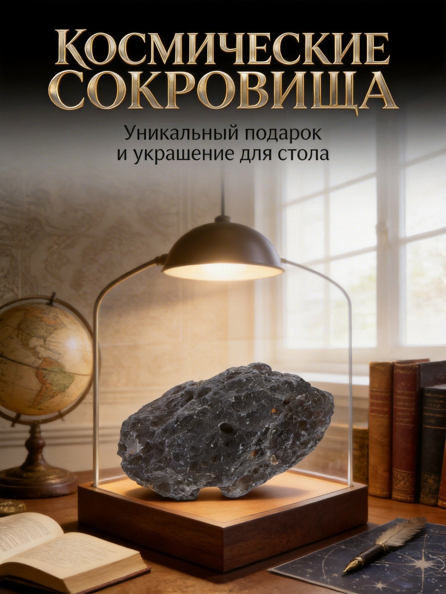 2 шт набор метеоритных образцов, грубые камни для стола 4.00X3.00X2.00 см черный, декор и коллекция для любителей астрономии