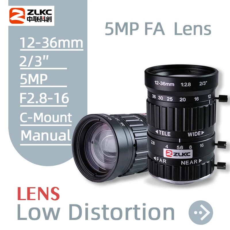 Объектив ZLKC FM12036MP5 5МП 12-36 мм