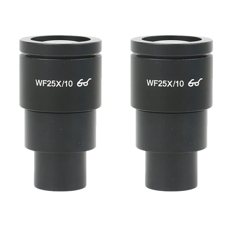 Пара окуляров для микроскопа WF25X/10, Цвет: WF25X-10