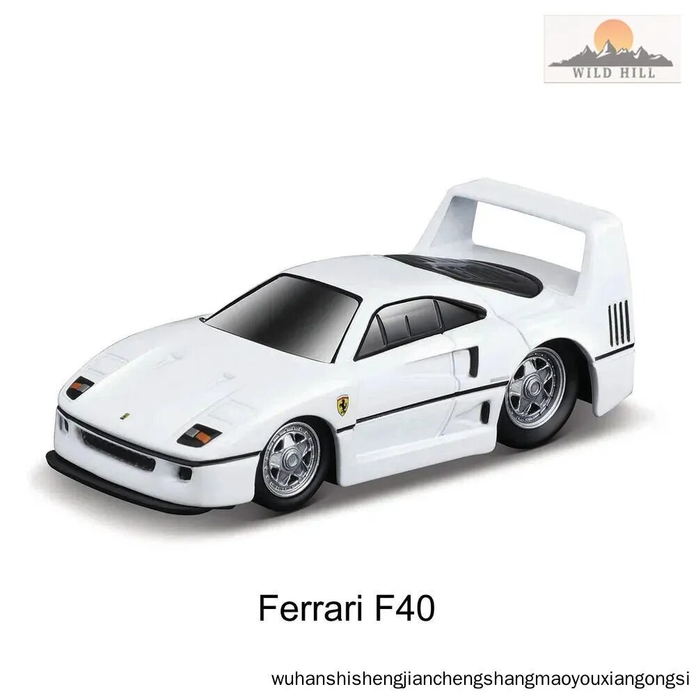 1:64 Ferrari F40 Muscle Machines Статическая литая под давлением модель гоночного автомобиля Игрушки