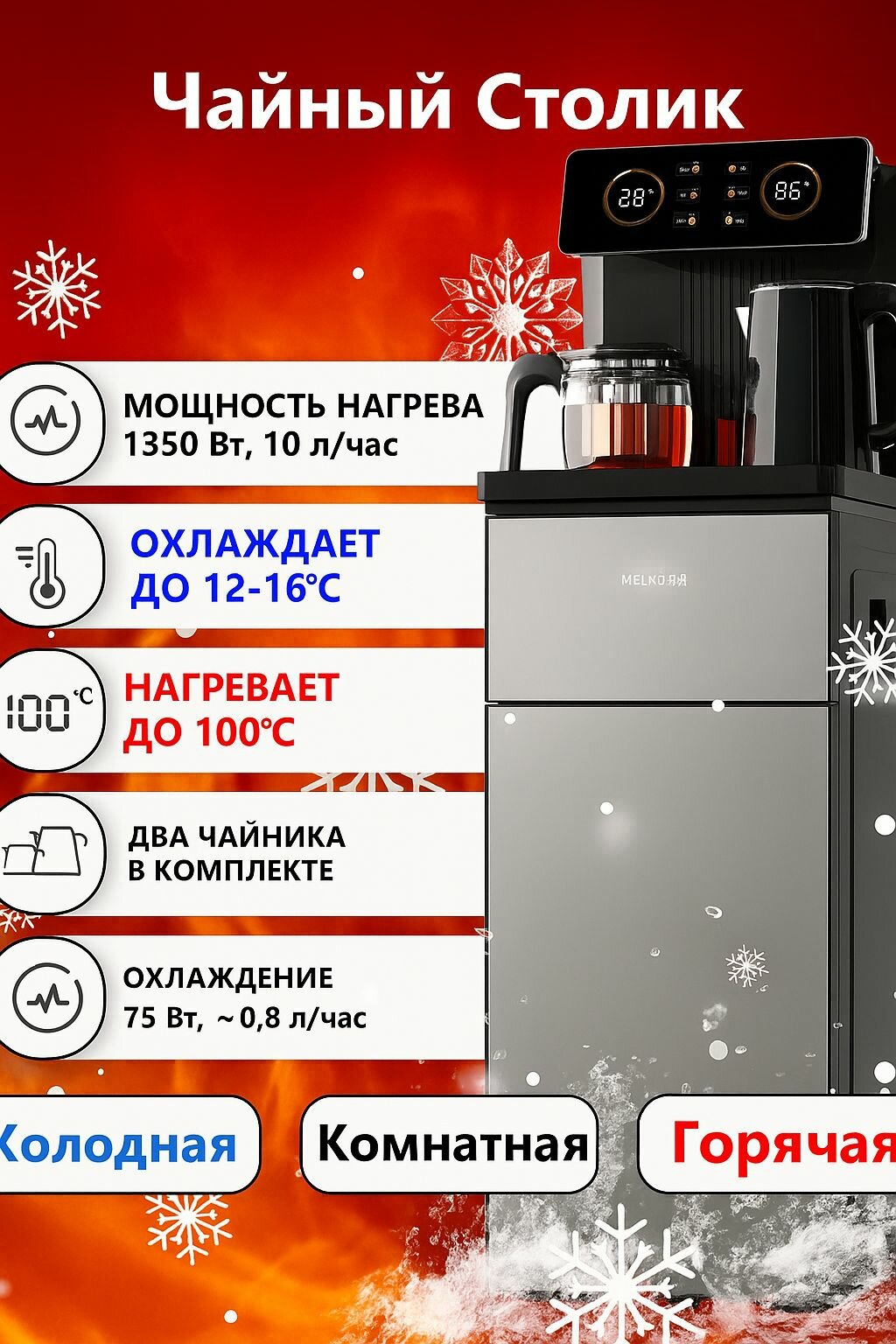 MELNG Кулер для воды C919