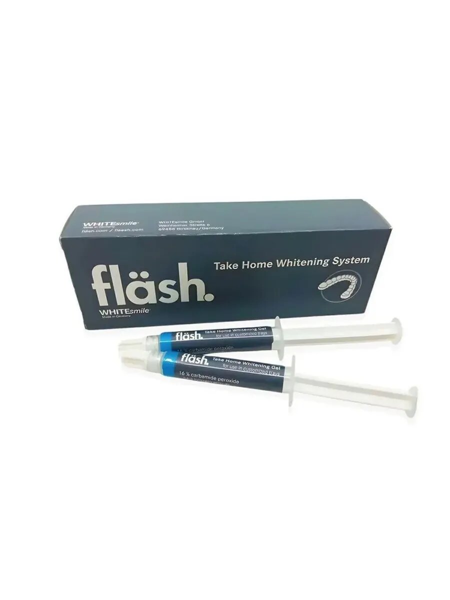 Набор для домашнего отбеливания Flash 16% (2 шт х 3 мл)