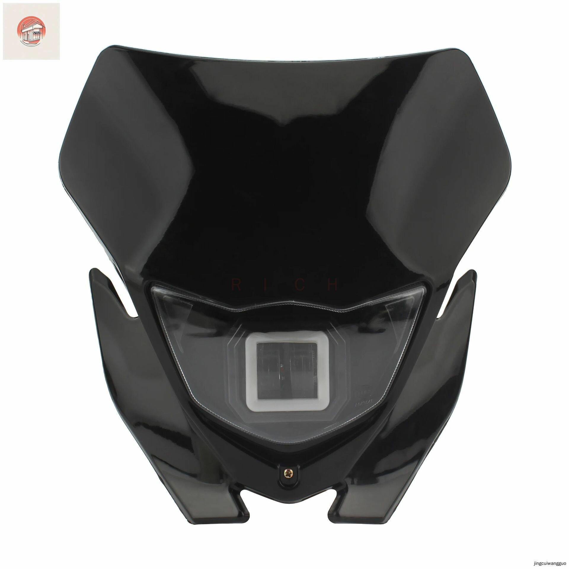 Светодиодная фара для эндуро мотоцикла KAWASAKI KLX CRF YAMAHA WR YZ 250/450 12В 5000 лм Powermotor HL191 LED-фара