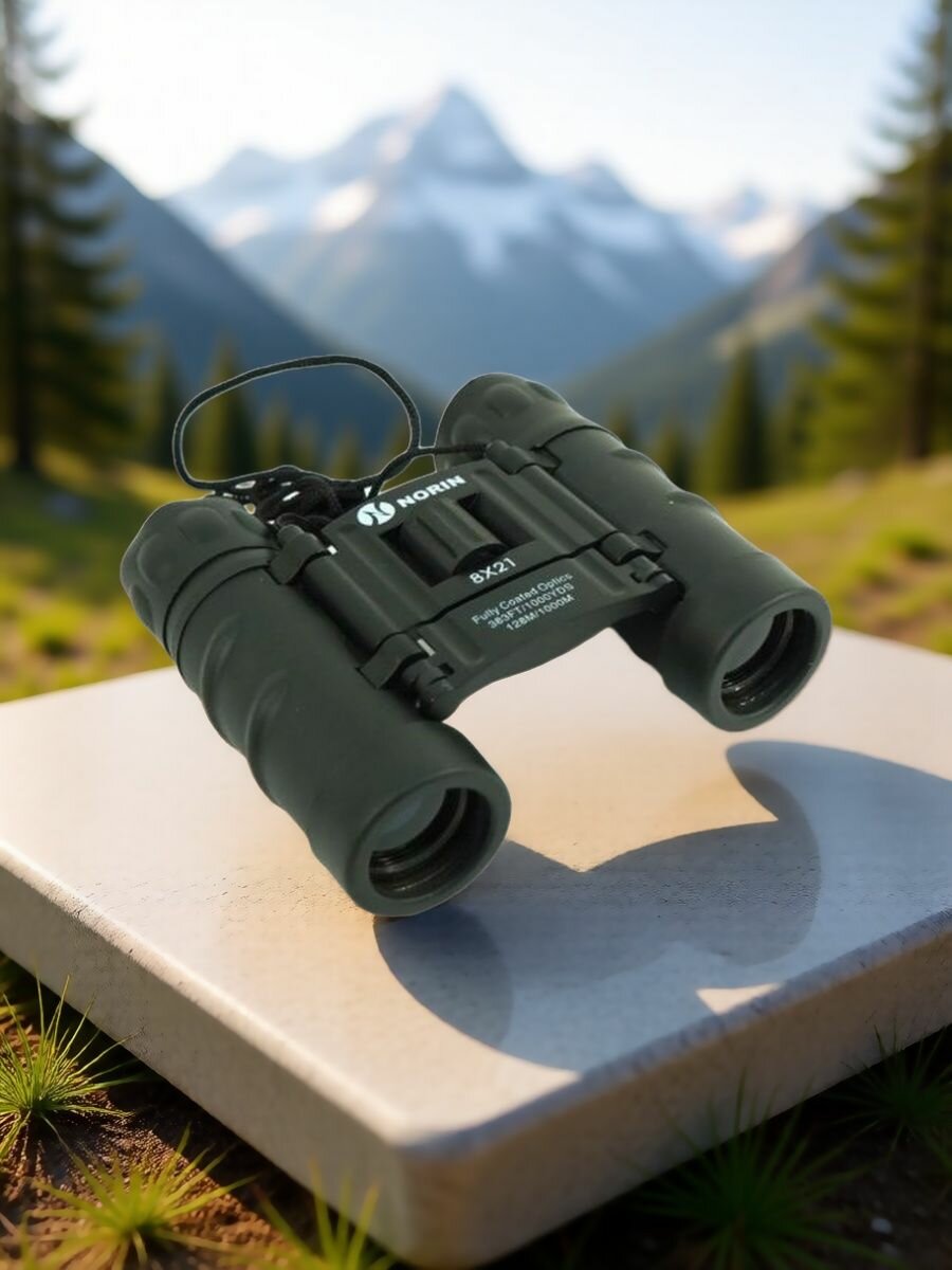Бинокль NORIN 8х21 black