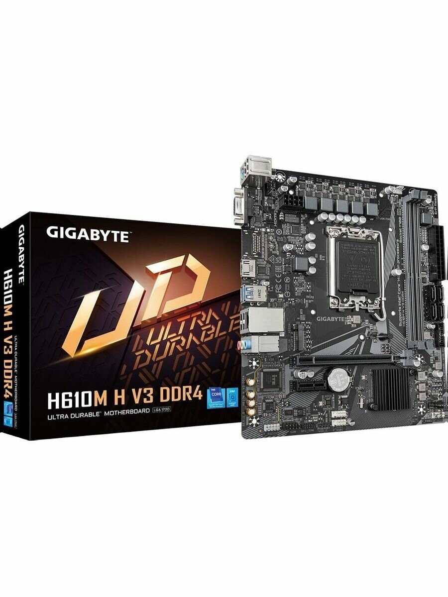 Материнская плата Gigabyte H610M H V3 DDR4