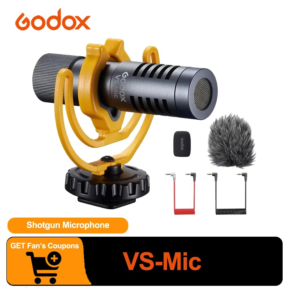 Godox VS-Mic компактный микрофон для видеосъемки