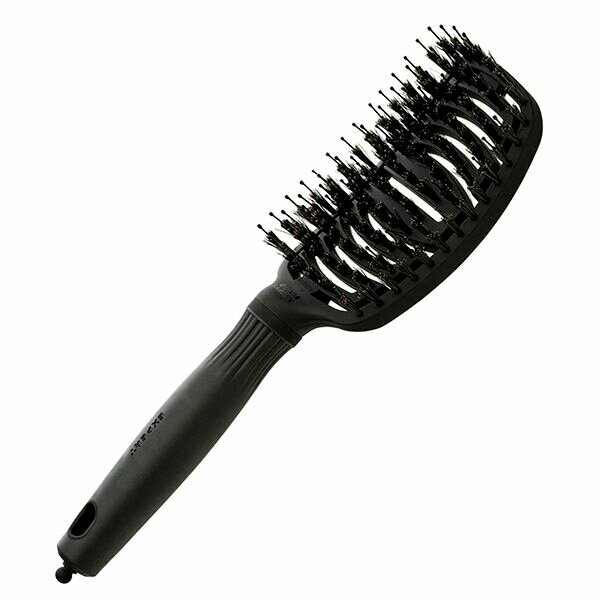 OLIVIA GARDEN Щетка EXPERT CARE FLEX Boar & Nylon Bristles Black Label