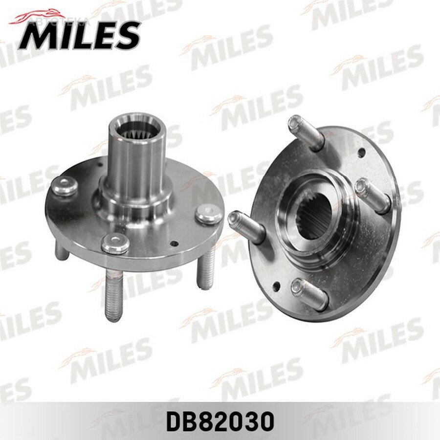 Ступица колеса HYUNDAI ACCENT/GETZ/i10/i20/KIA RIO 00- пер. MILES DB82030