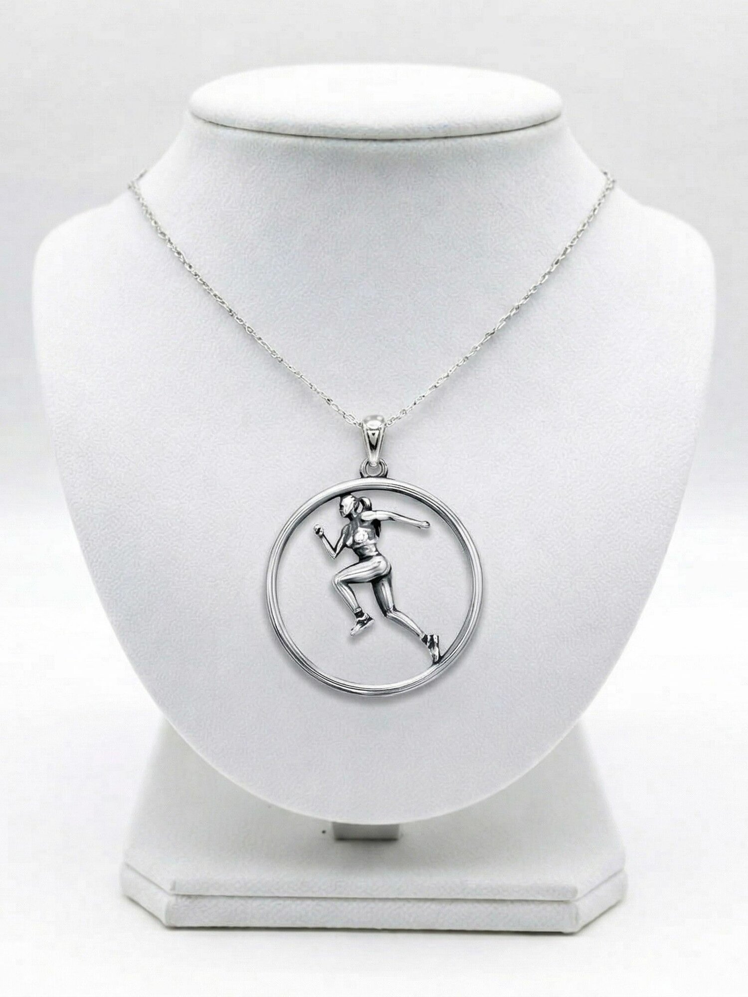 Подвеска MSJewellery, серебро, 925 проба, оксидирование, серебристый — фото 1