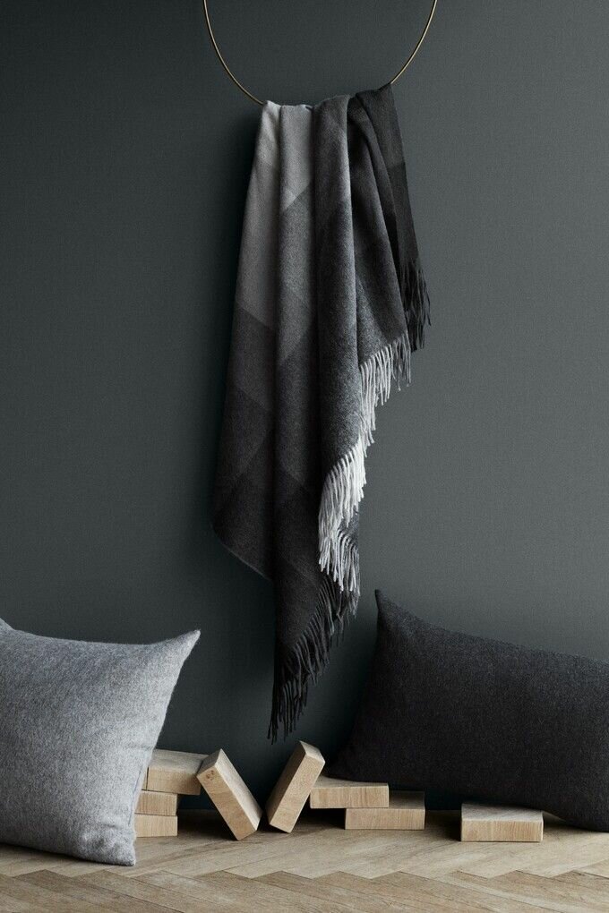 Плед 130/200 ELVANG INCA grey