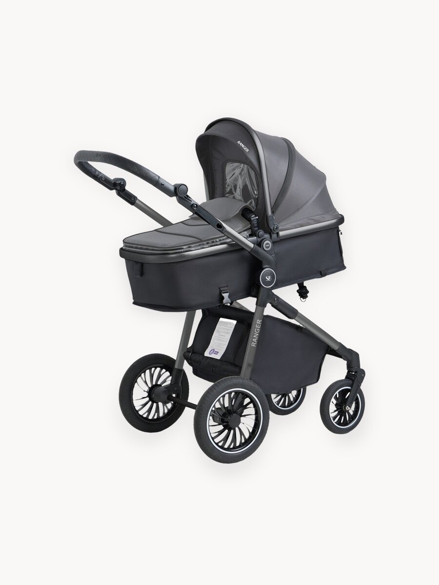 Коляска 3 в 1 для новорожденных трансформер Sweet Baby Ranger Neo Grey