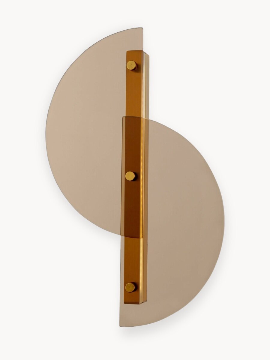 Бра / Настенный светодиодный светильник Eurosvet Colour 40160 LED, 5 Вт, 4200K, цвет латунь