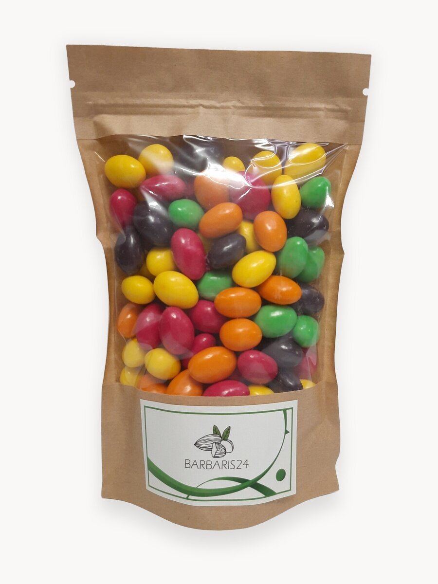 Миндаль в разноцветной глазури BARBARIS24 500гр.