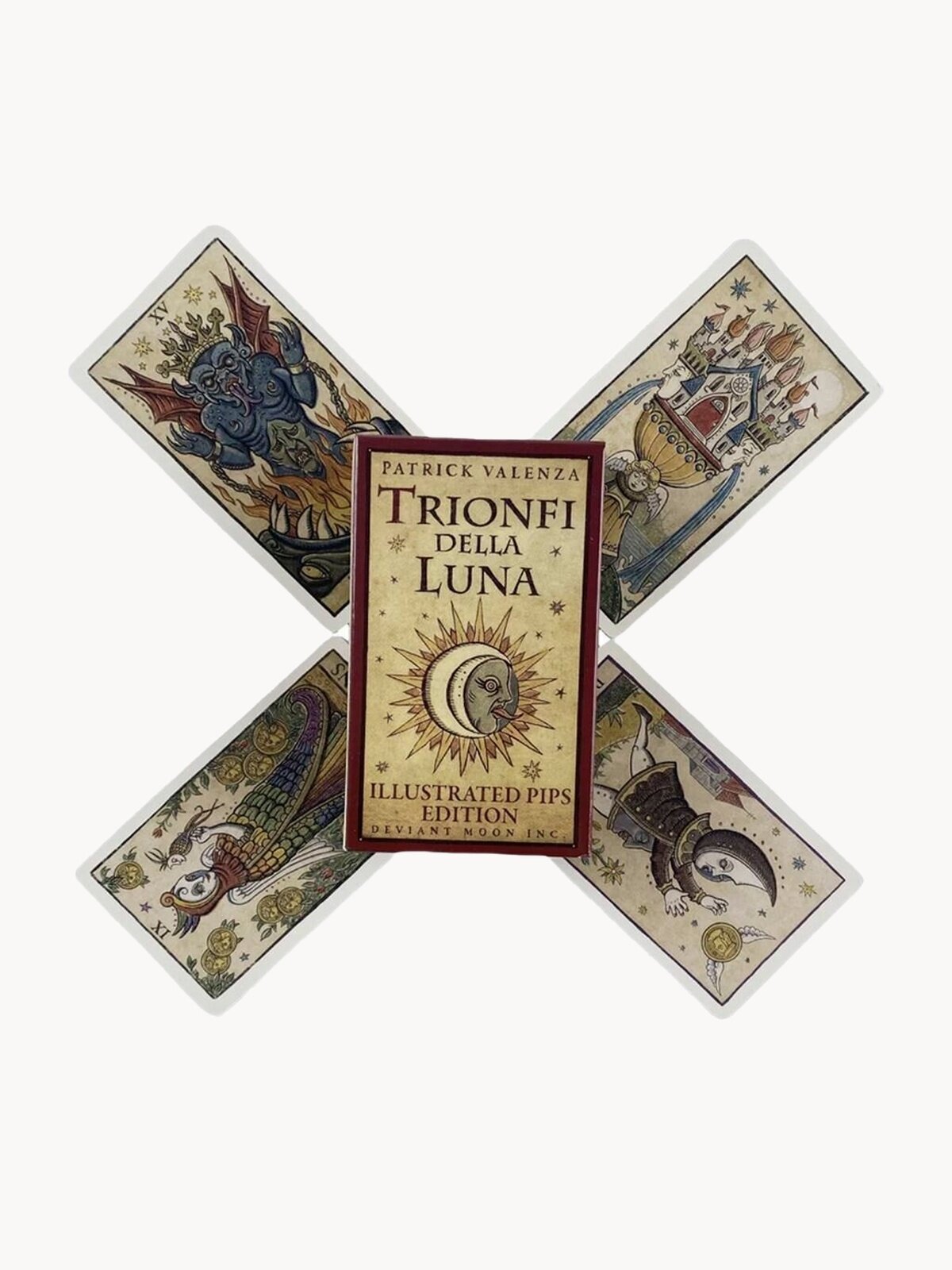 Таро Триумфы Луны Trionfi della Luna от автора Безумной Луны