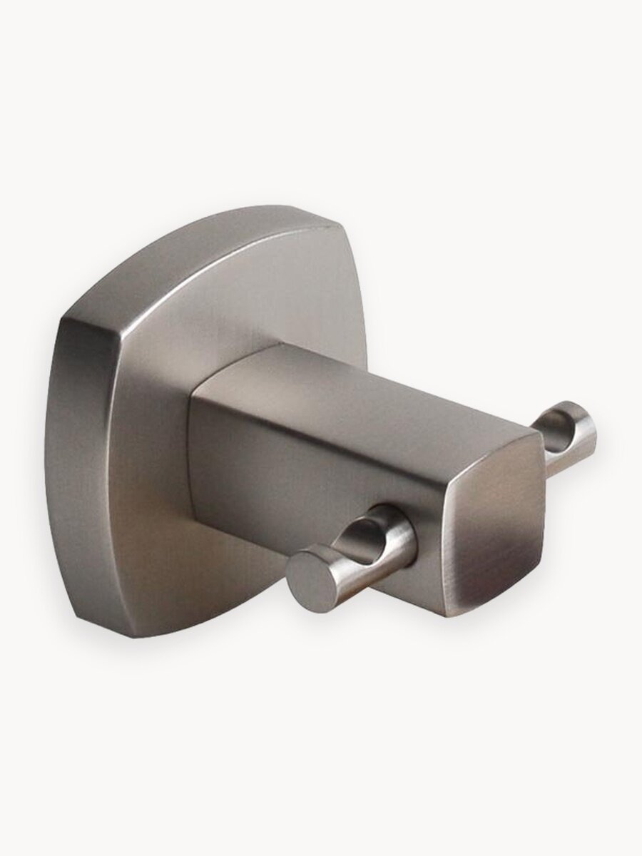 Крючок для полотенец двойной на шурупах Istad WESS цвет Никель