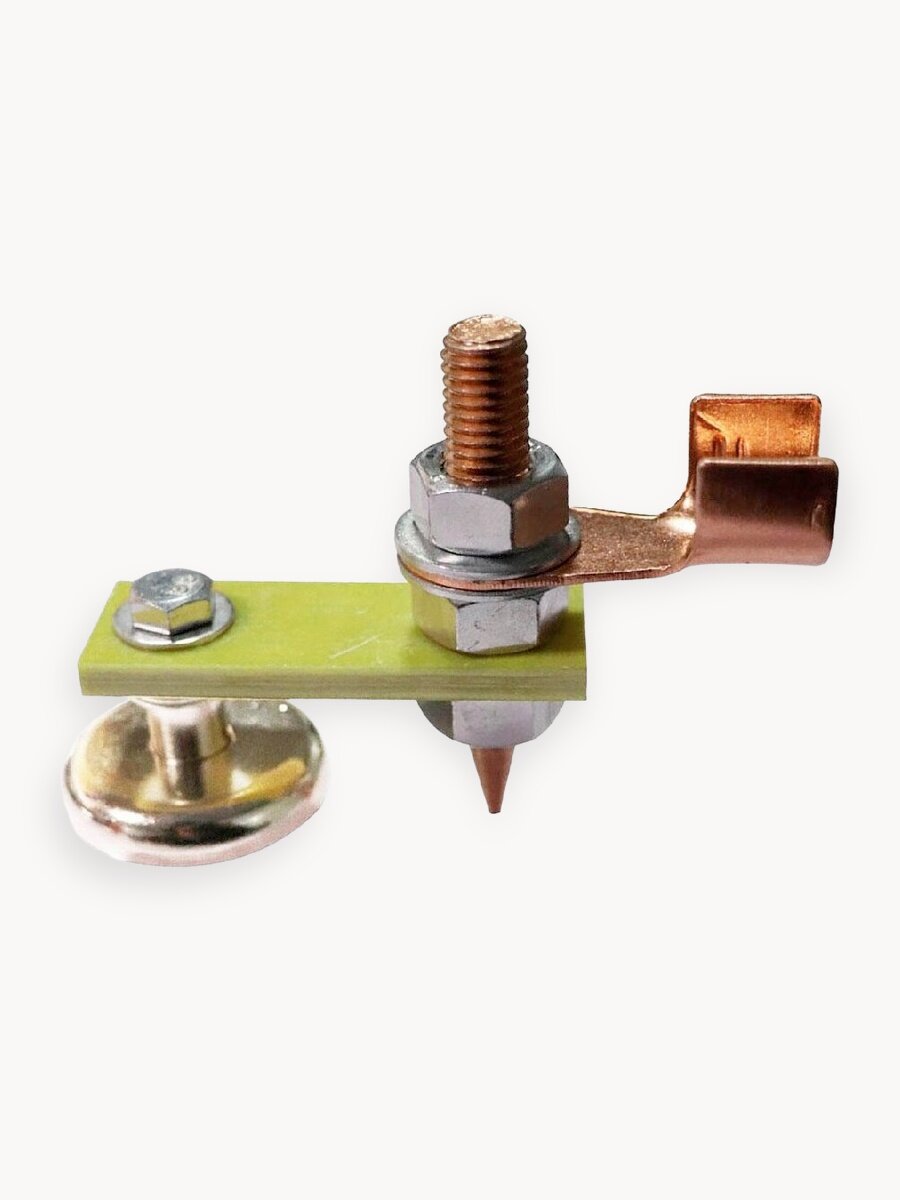 Магнитная клемма "масса" для сварки / держатель заземления/ 250А