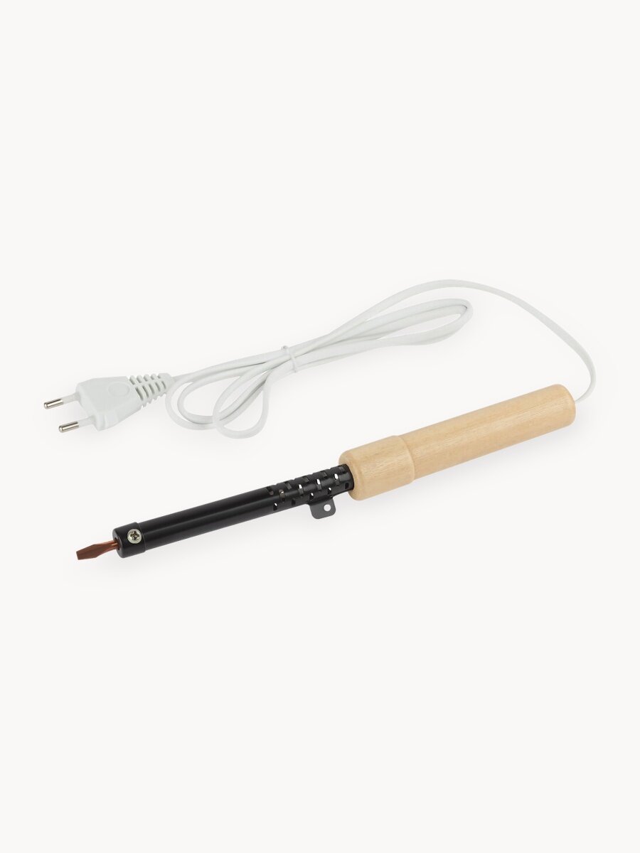 Паяльник PL-R01-100W ЭРА электрический для пластика, пайки микросхем / Электропаяльник 230 В, 100 Вт