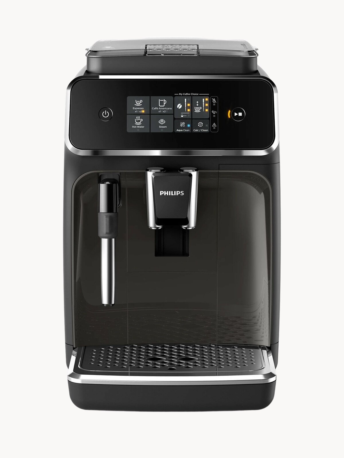 Автоматическая кофемашина Philips EP2124 CN, черный/серебряный