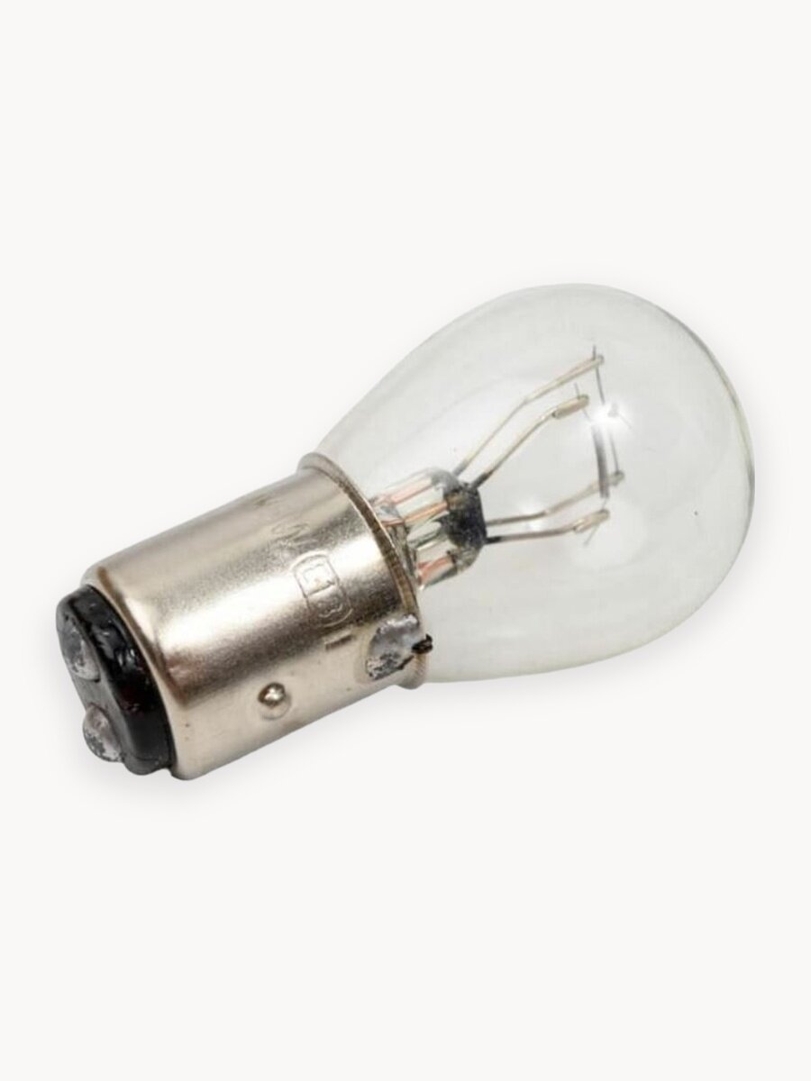 Лампа накаливания автомобильная P21/5W (BAY15s) 12V "Маяк" 61215 (цена за штуку)