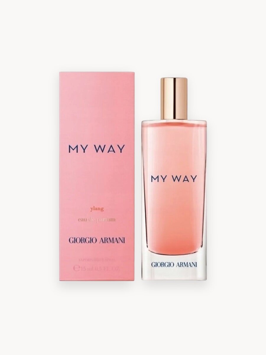Парфюмерная вода женская GIORGIO ARMANI MY WAY YLANG 15 мл. Цветочно-фруктовые ноты
