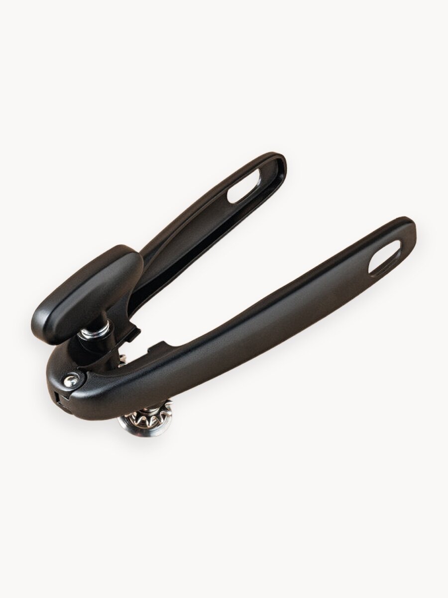 Нож для консервов Apollo, нержавеющая сталь, цинковый сплав, черный