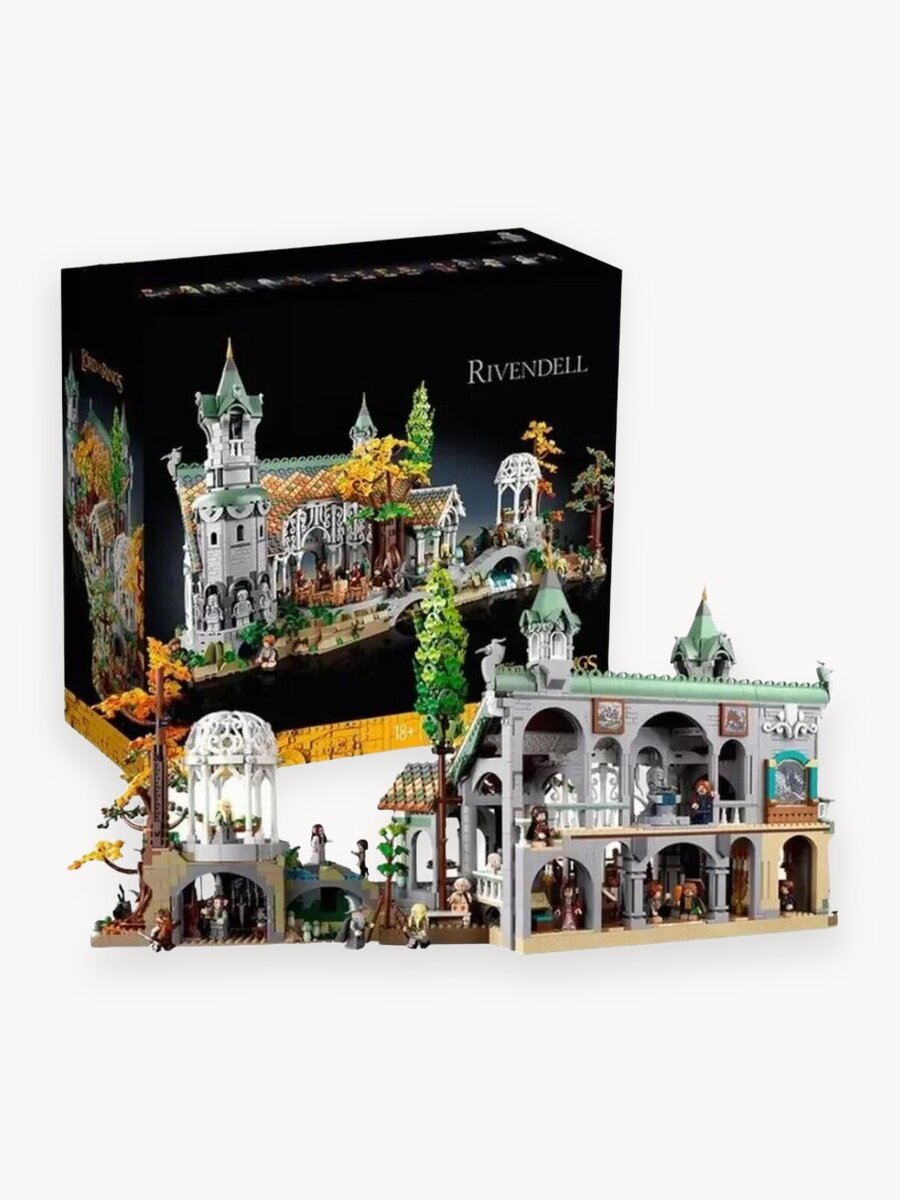 Конструктор The Lord of the Rings Rivendell Властелин колец Ривенделл / 6167 деталей / 15 фигурок