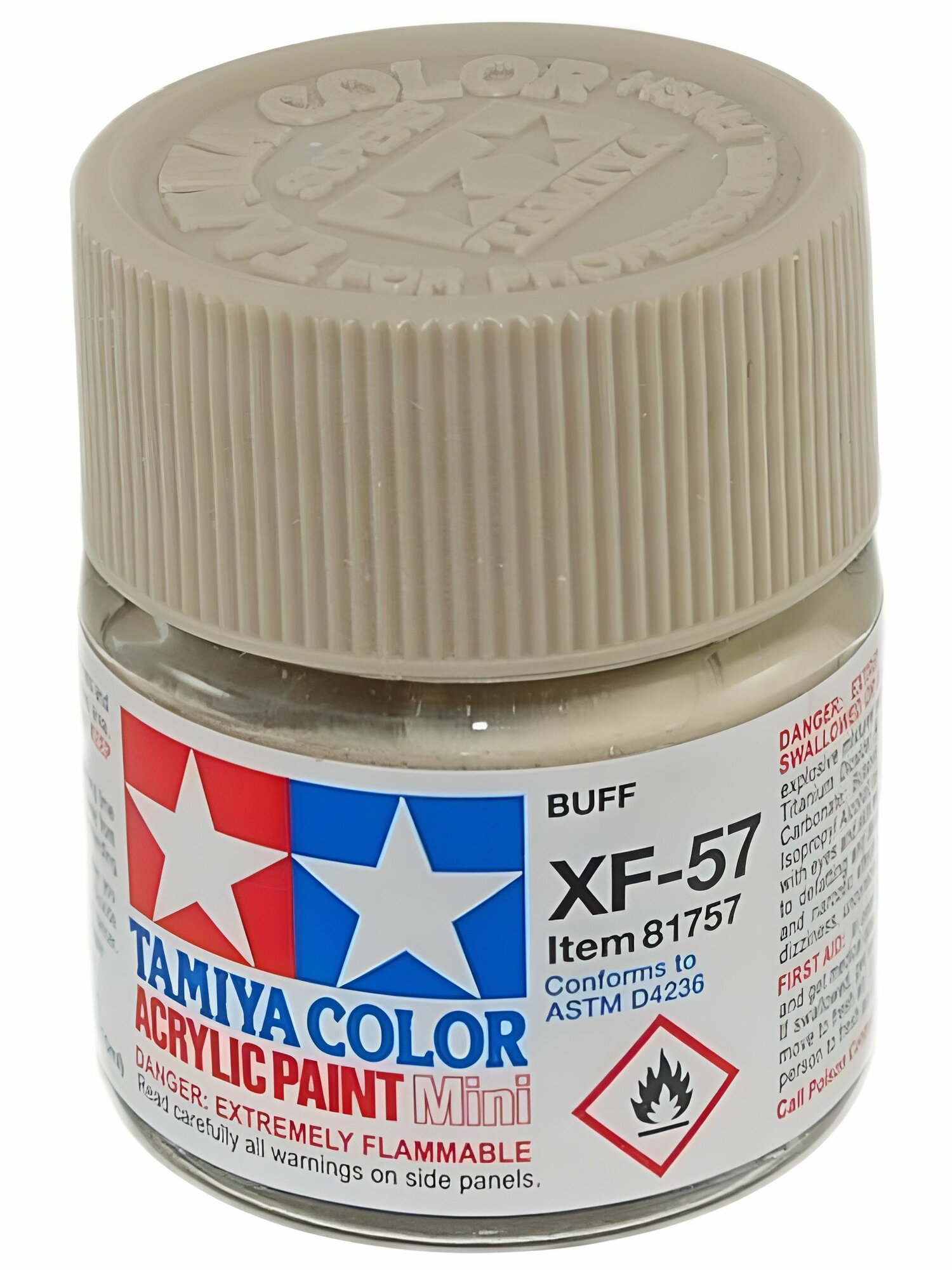 XF-57 Buff ( Буро-жёлтая ) акриловая краска,10 мл.