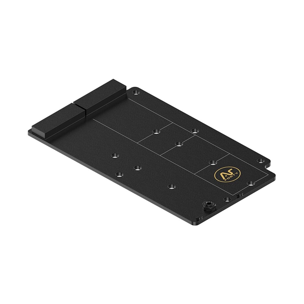 Быстродействующая плата расширения памяти на 5 устройств с двумя разъемами M.2 NVMe