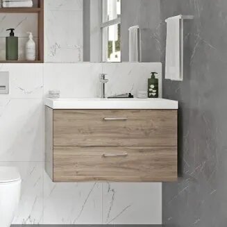 Тумба под раковину Cersanit Lara 50 орех