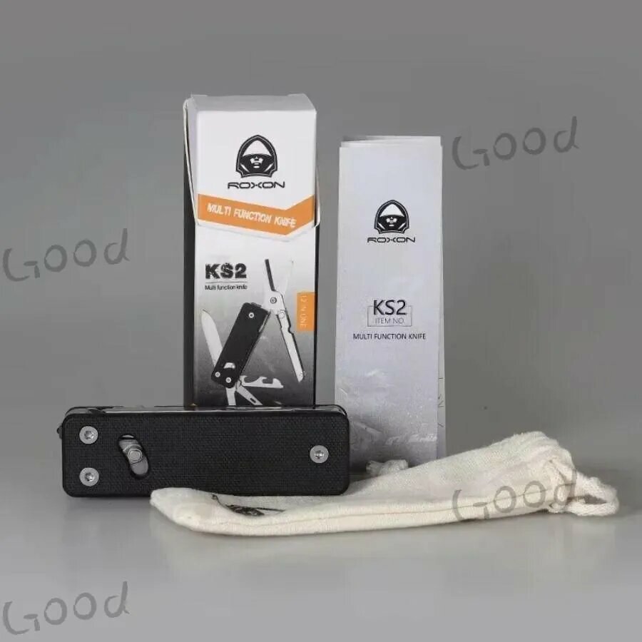 ROXON KS2E - 13 в 1 Открытый кемпинг мини многофункциональные ножницы, нож, отвертка