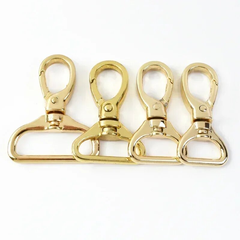 Meetee металлические пряжки для сумки 15-32 мм 20mm-5Pcs, LightGold