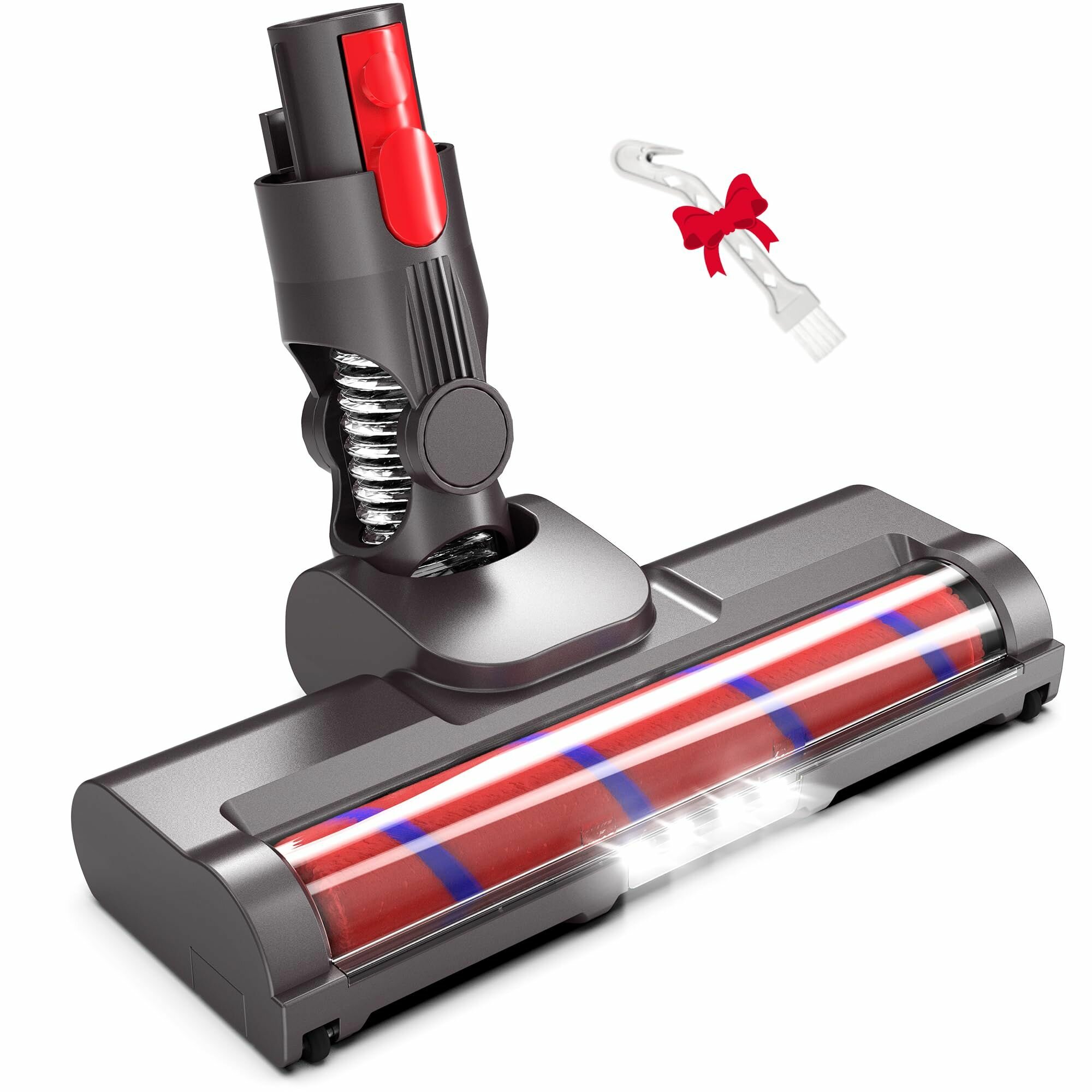 Моторизованная турбо насадка для пола с LED-подсветкой для Dyson V8, V7, V10, V11, V15.