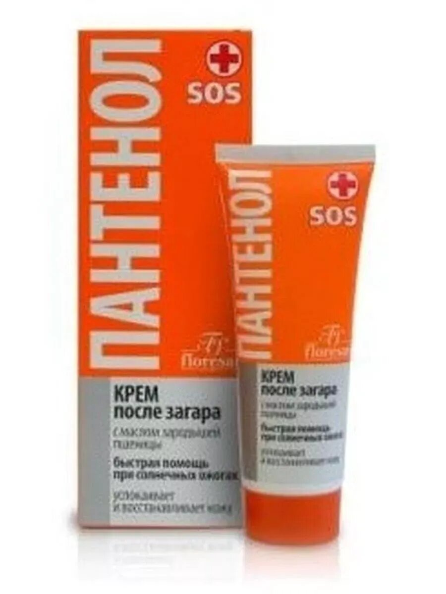 Floresan пантенол sos крем после загара 75 мл-2шт.
