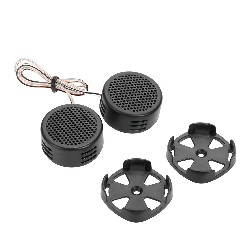 Динамик Твитер Купол для Автомобиля Супер Мощность Loud Audio Пара, 2.8 Вольт, 97дБ, 500 Ватт, В комплект входят 2 Твитера, 2 Клип-Основания, 2 Винта, 2 Клеевые Ленты, 1 Инструкция