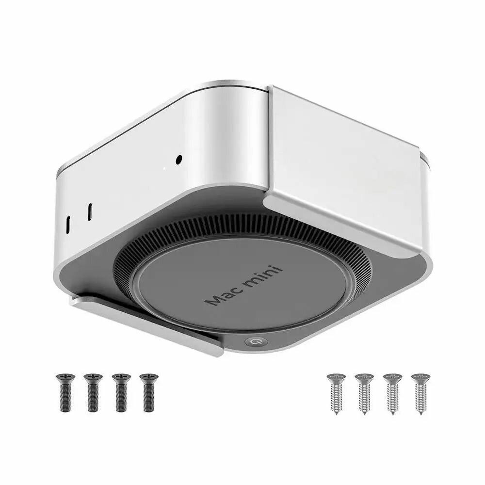 Кронштейн для отвода тепла 75*75/50*100 для Mac Mini M4, металлическая подставка для монитора из алюминиевого сплава, настенное крепление под столом