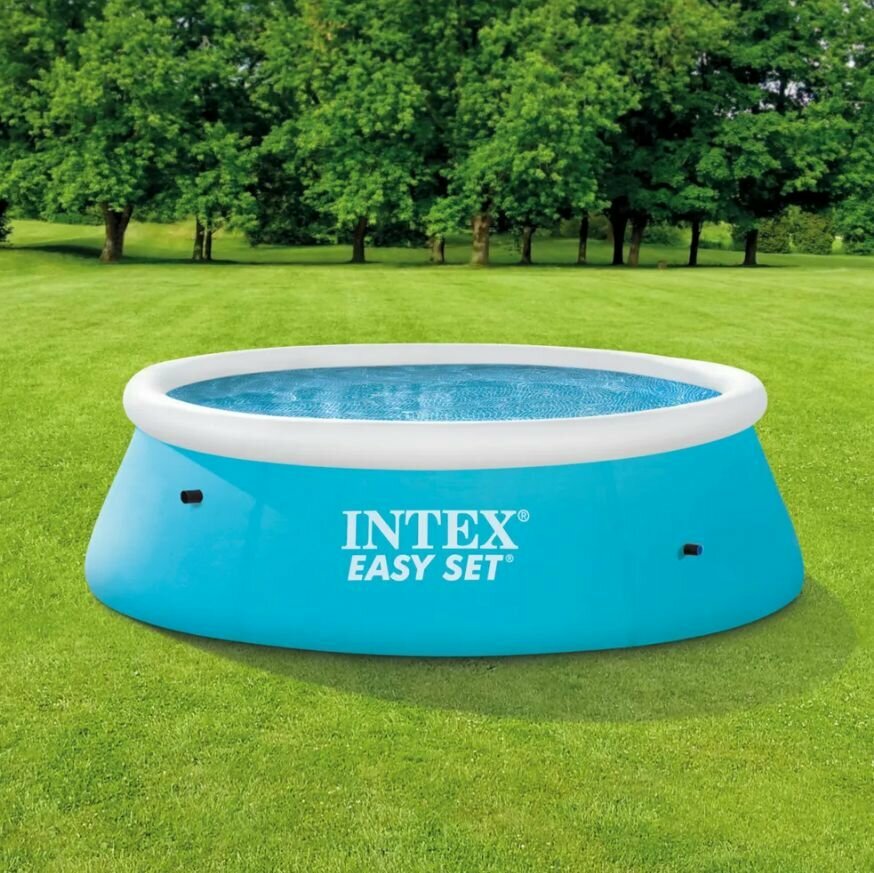 Бассейн надувной INTEX "Easy Set", размер 183 х 51 см, от 3 лет, цвет голубой, белый