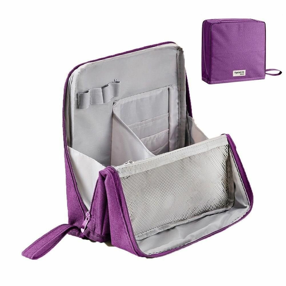 Органайзер бьюти кейс для косметики и украшений Doresty Дорожная сумка 22x22x6cm