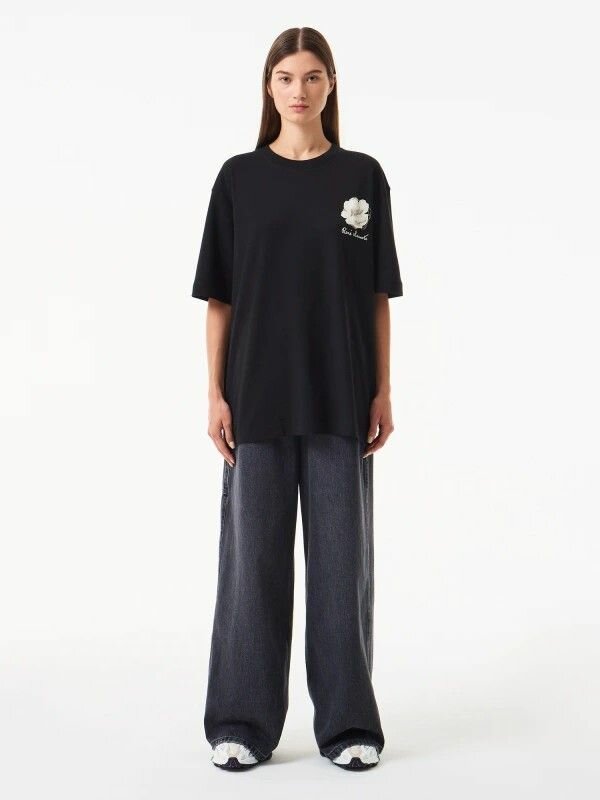 Джинсы широкие 