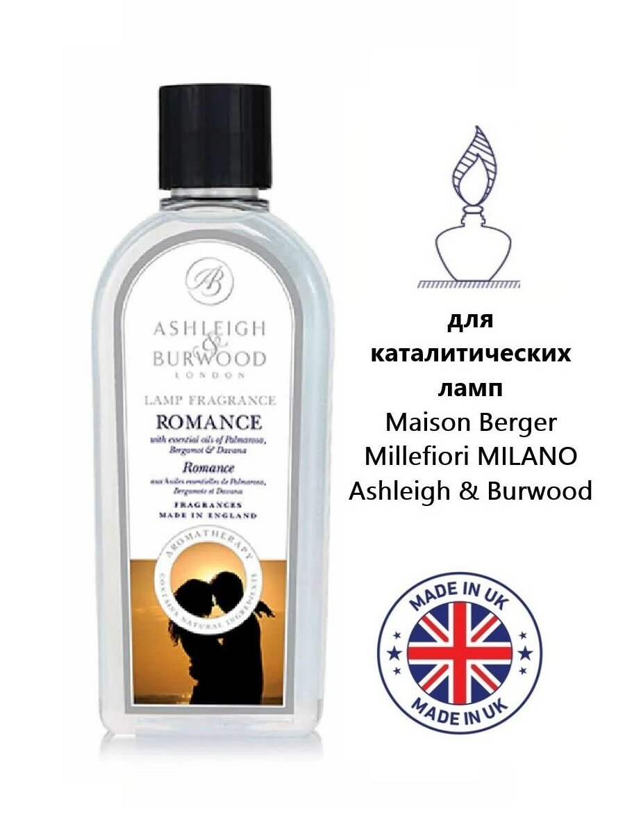 Аромат для каталитических ламп Ashleigh & Burwood, Maison Berger, Millefiori Milano "Романтика" 500 мл.